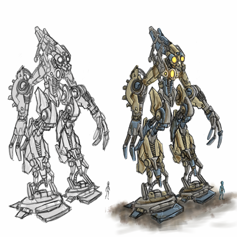 Giant Mech - RVS-VFXRVS-VFX